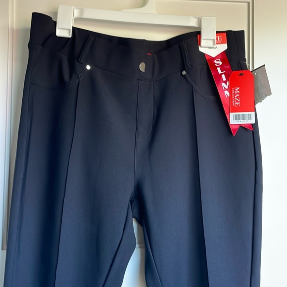 Maze Collection | Pants & Jumpsuits | Nwt Black Slimming Pant 2x | Poshmark